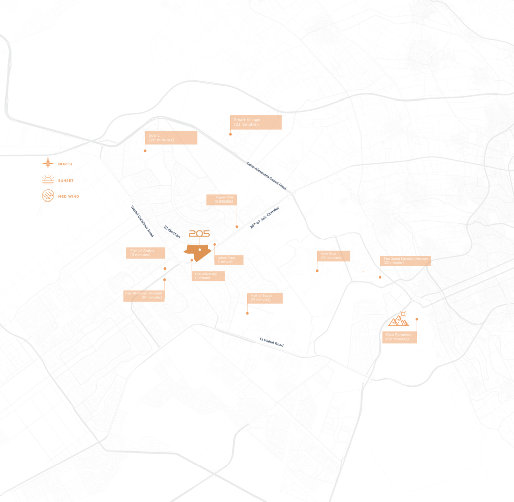 About 205 – An Arkan Palm “City Within a City” in West Cairo